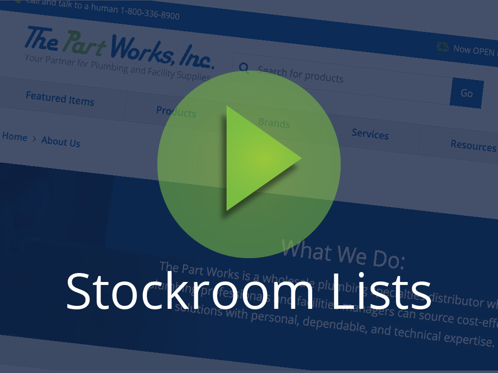 Stockroom Lists